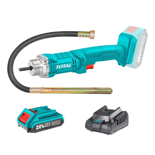 Vibrador Hormigón 20V Inalámbrico Con Sonda + 1 Batería 2.0AH + Cargad ...